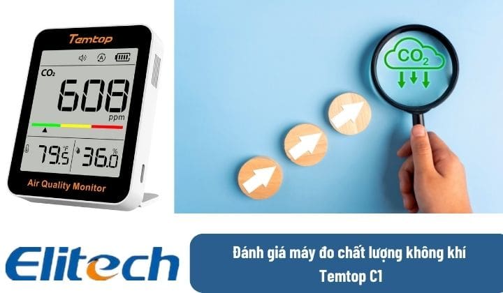 Đánh giá máy đo chất lượng không khí Temtop C1 có tốt không?